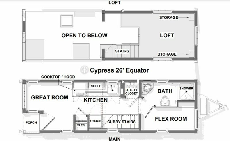 2018 Cypress 26 Equator - Tumbleweed Houses